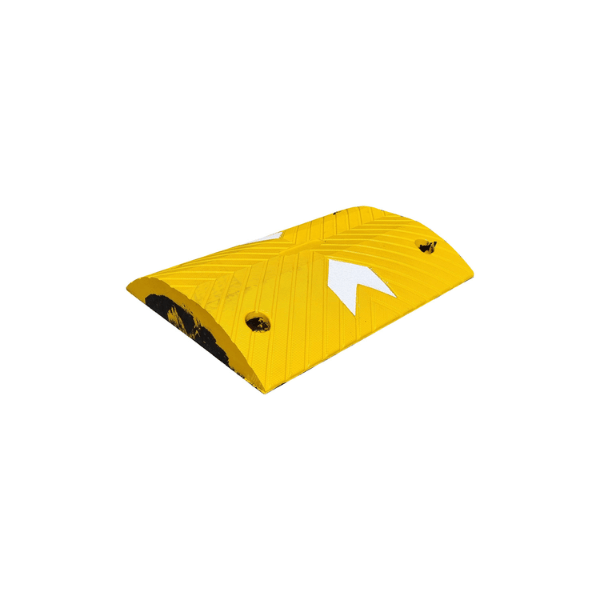 Aggressive Speed Hump 75mm high - Yellow Middle Section — Car Parks and ...