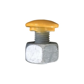 Guard Rail Splice Bolt 32mm x 16mm – Safety Yellow Coated — Car Parks ...