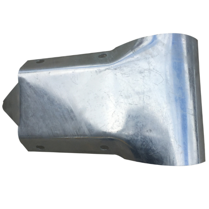 Guard Rail Bullnose End Large – Galvanised — Car Parks and Roads